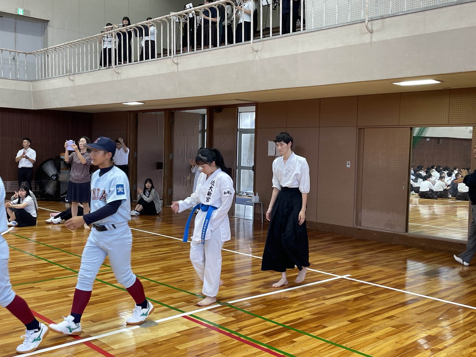 壮行会（硬式野球部・空手道部・なぎなた部）: 近大新宮最新情報